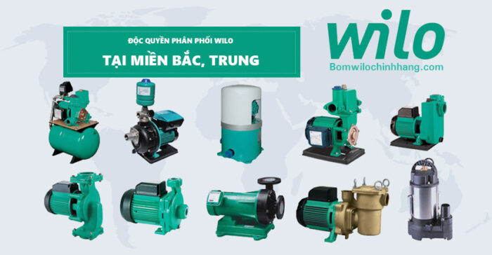 Máy bơm nước Wilo Việt Nam - Phân phối độc quyền