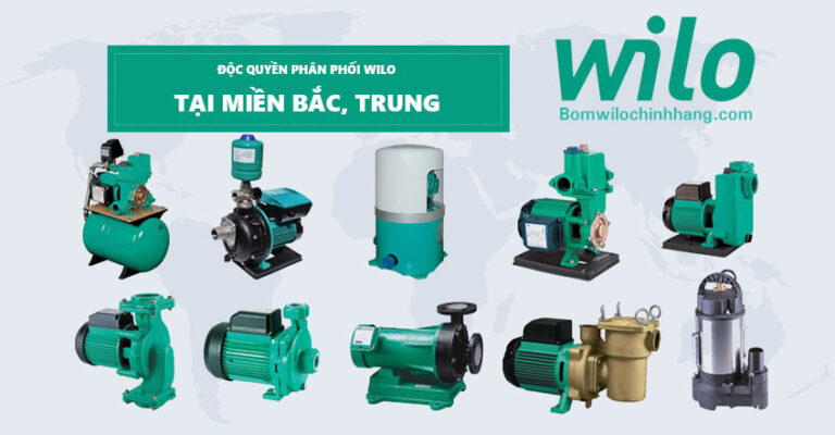 Máy bơm nước Wilo Việt Nam - Phân phối độc quyền